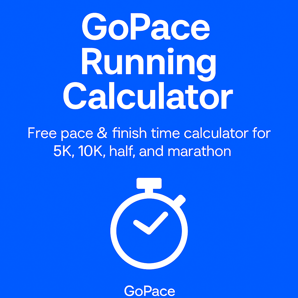 Running Pace Calculator & Converter | GoPace